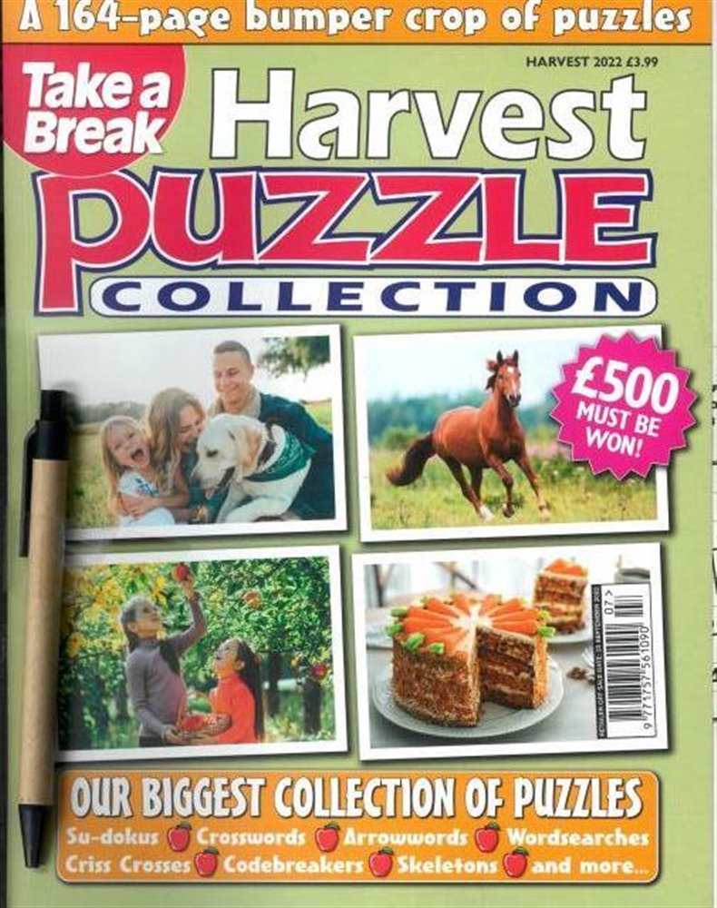 Take A Break Seasonal Puzzle Collection Magazine Subscription