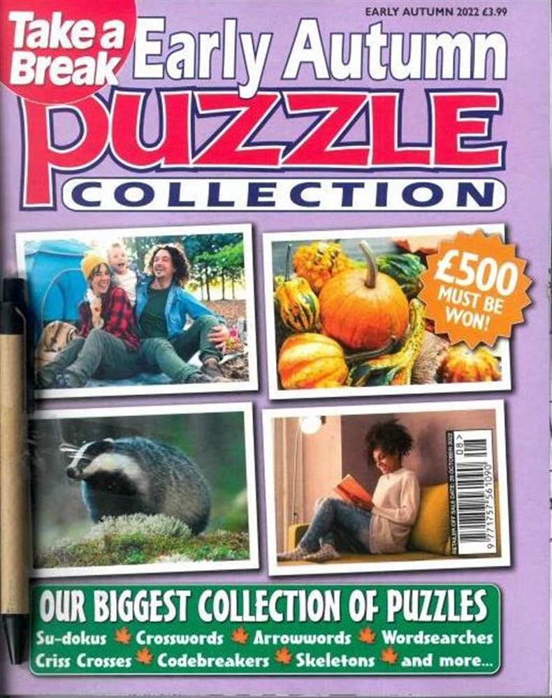 Take A Break Seasonal Puzzle Collection Magazine Subscription