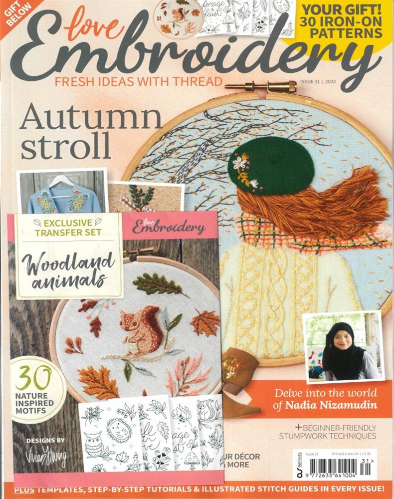 Love Embroidery Magazine Subscription