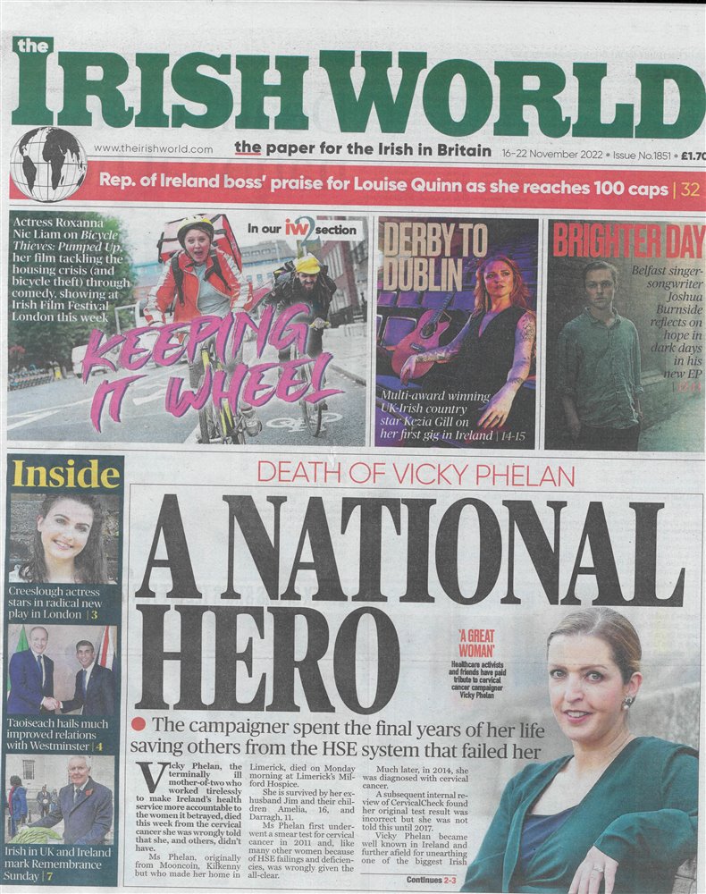 Irish World Subscription