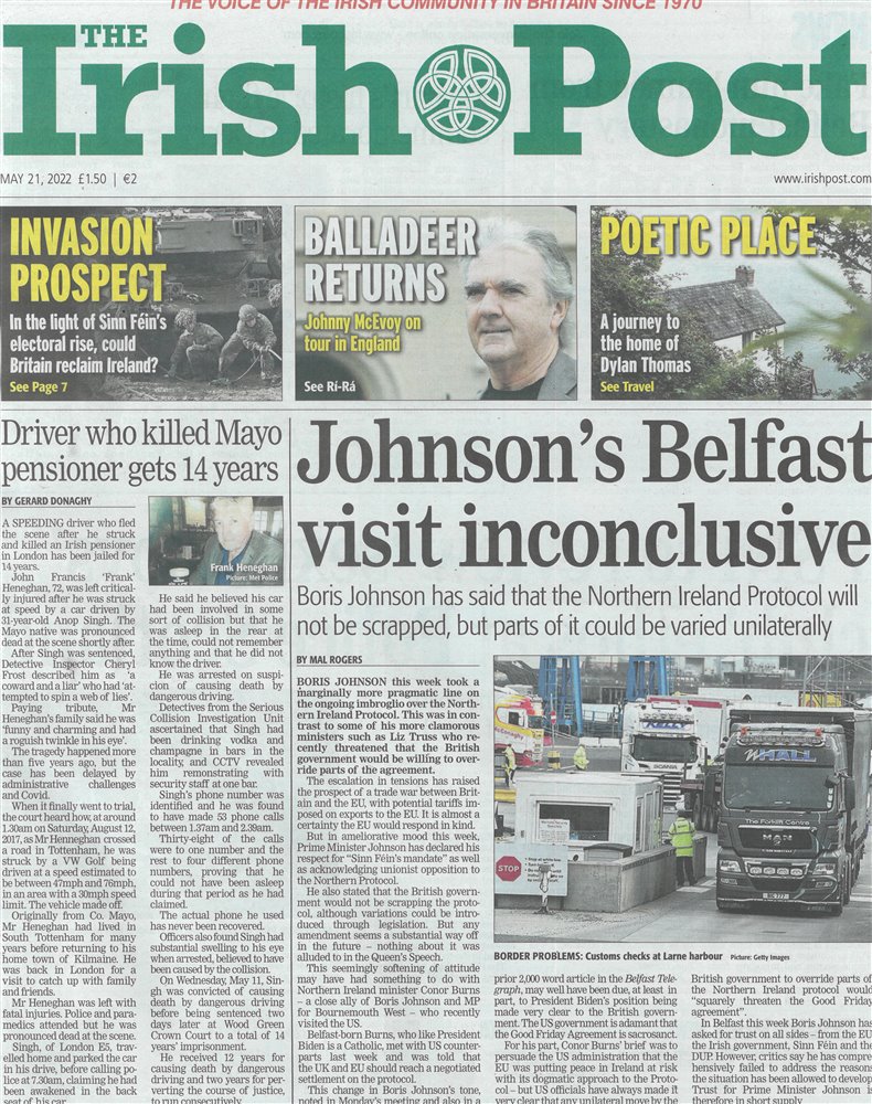 Irish Post Magazine Subscription