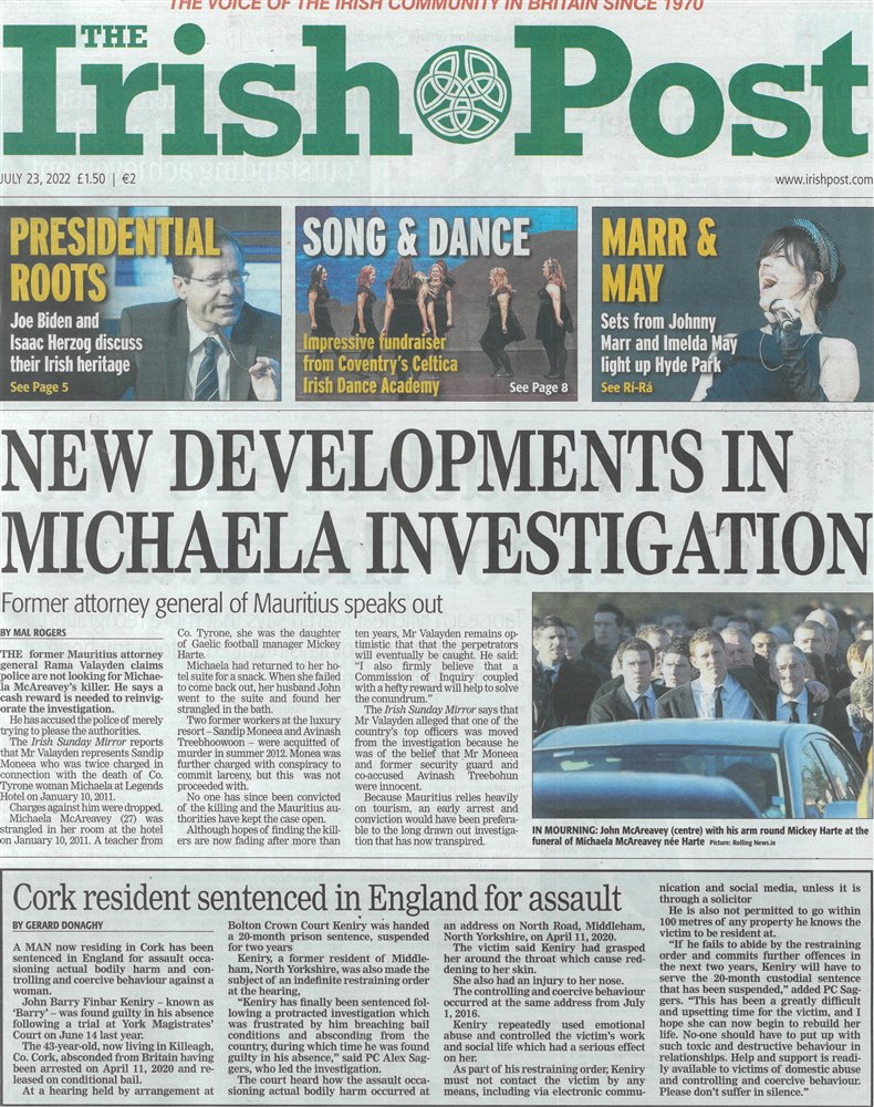 Irish Post Magazine Subscription