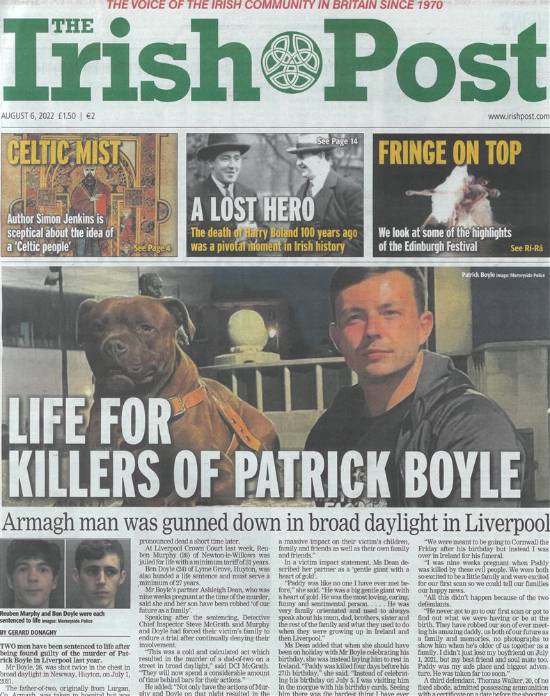 Irish Post Magazine Subscription