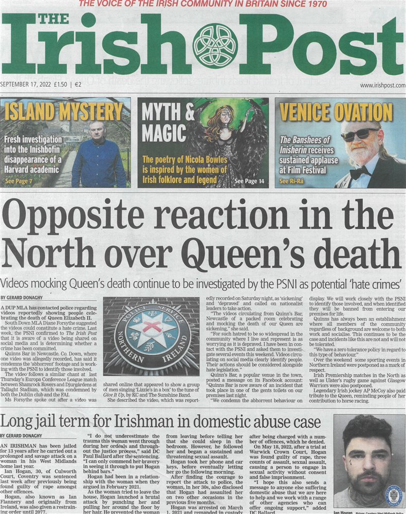 Irish Post Magazine Subscription