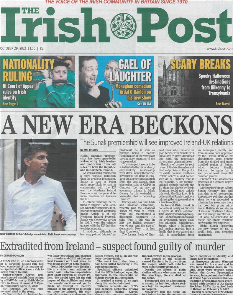 Irish Post Magazine Subscription