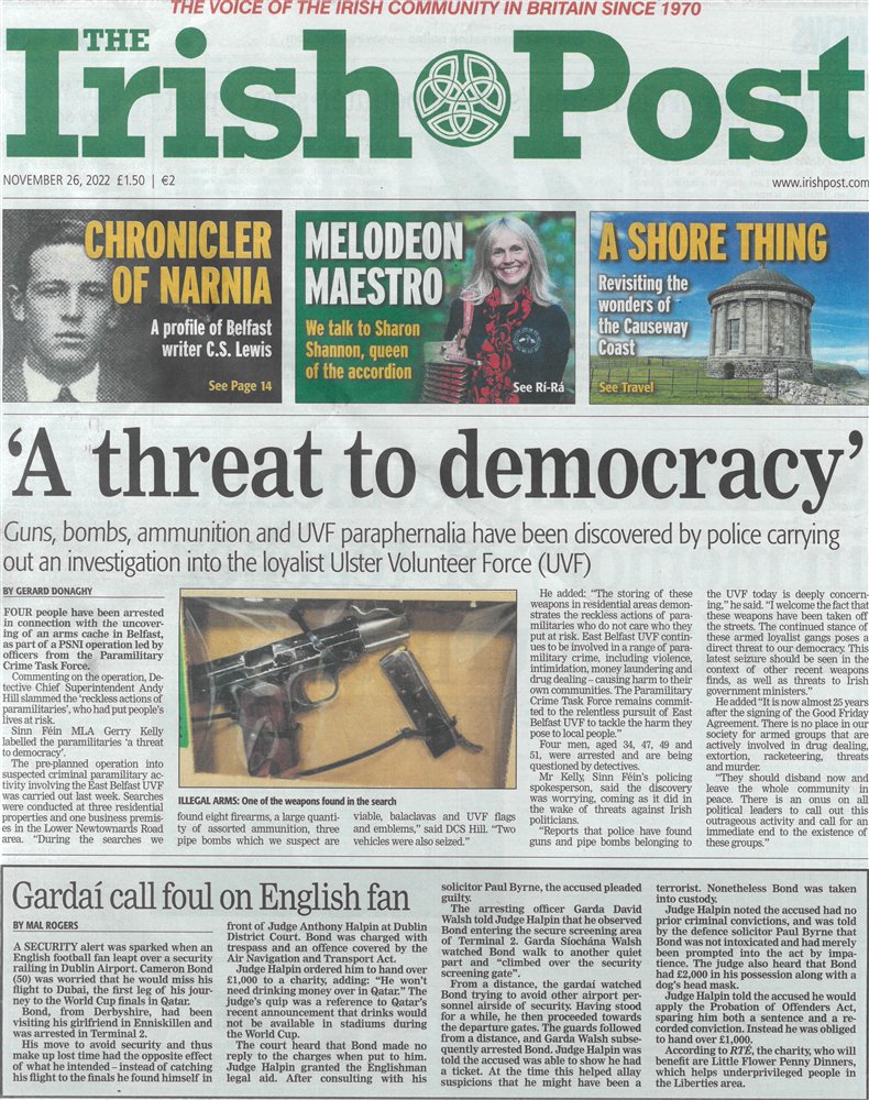 Irish Post Magazine Subscription