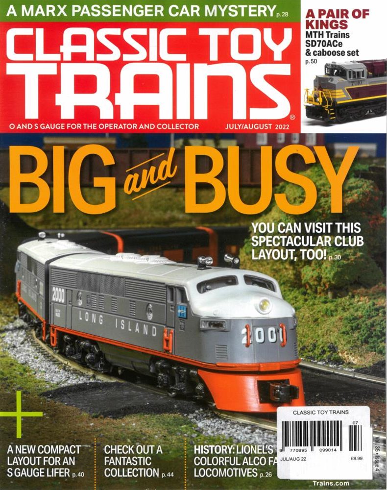 Classic Toy Trains Magazine Subscription