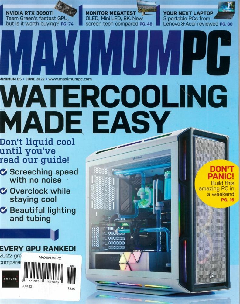 Maximum PC Magazine Subscription