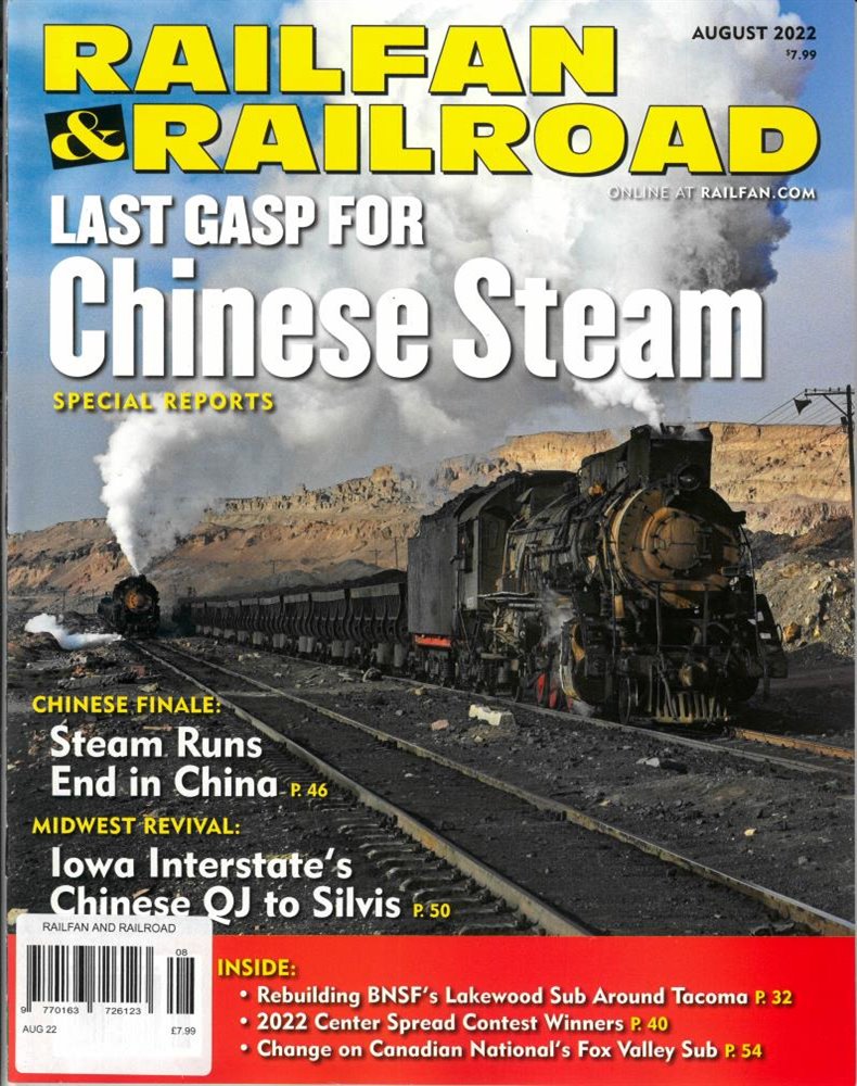 Railfan and Railroad Magazine Subscription