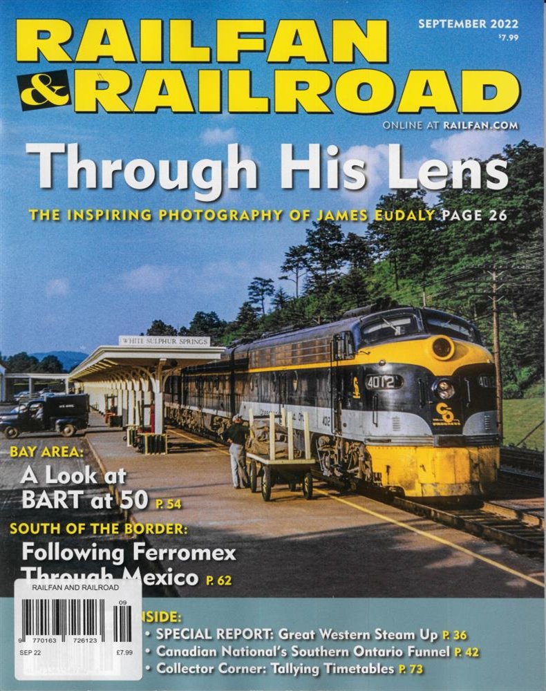 Railfan and Railroad Magazine Subscription