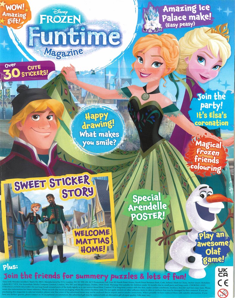 Frozen Funtime Magazine Subscription