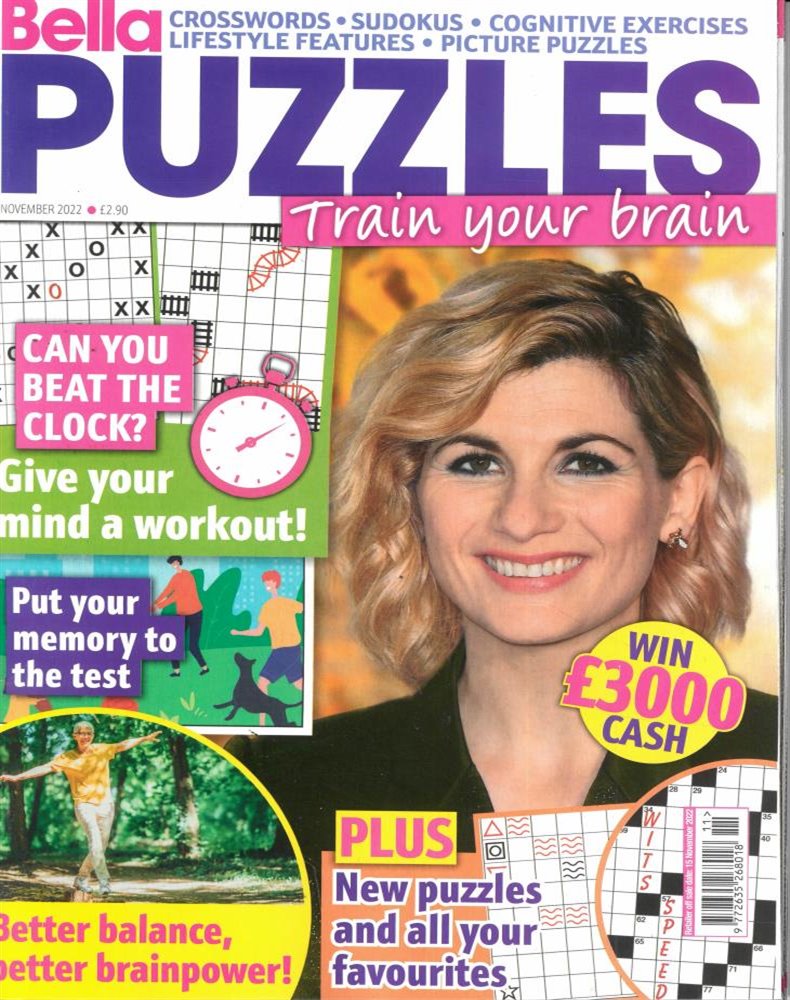 Bella Puzzles Train Your Brain Magazine Subscription