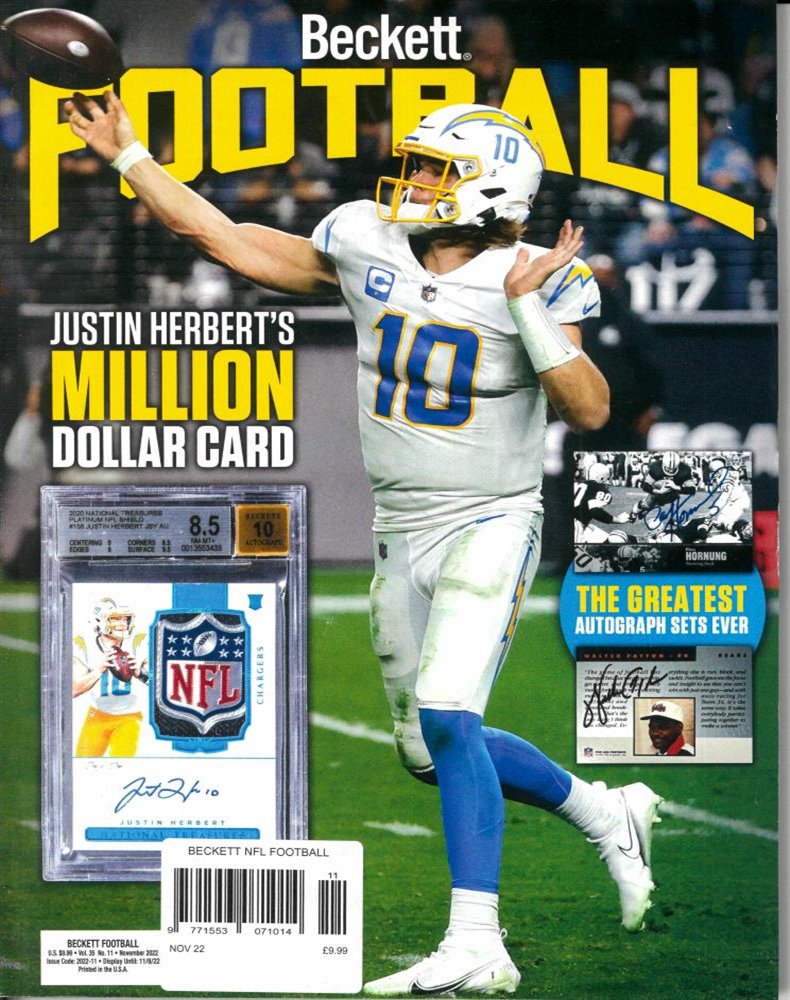 Beckett NFL Football Magazine