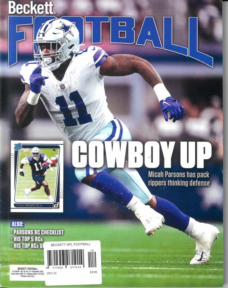 Beckett NFL Football Magazine