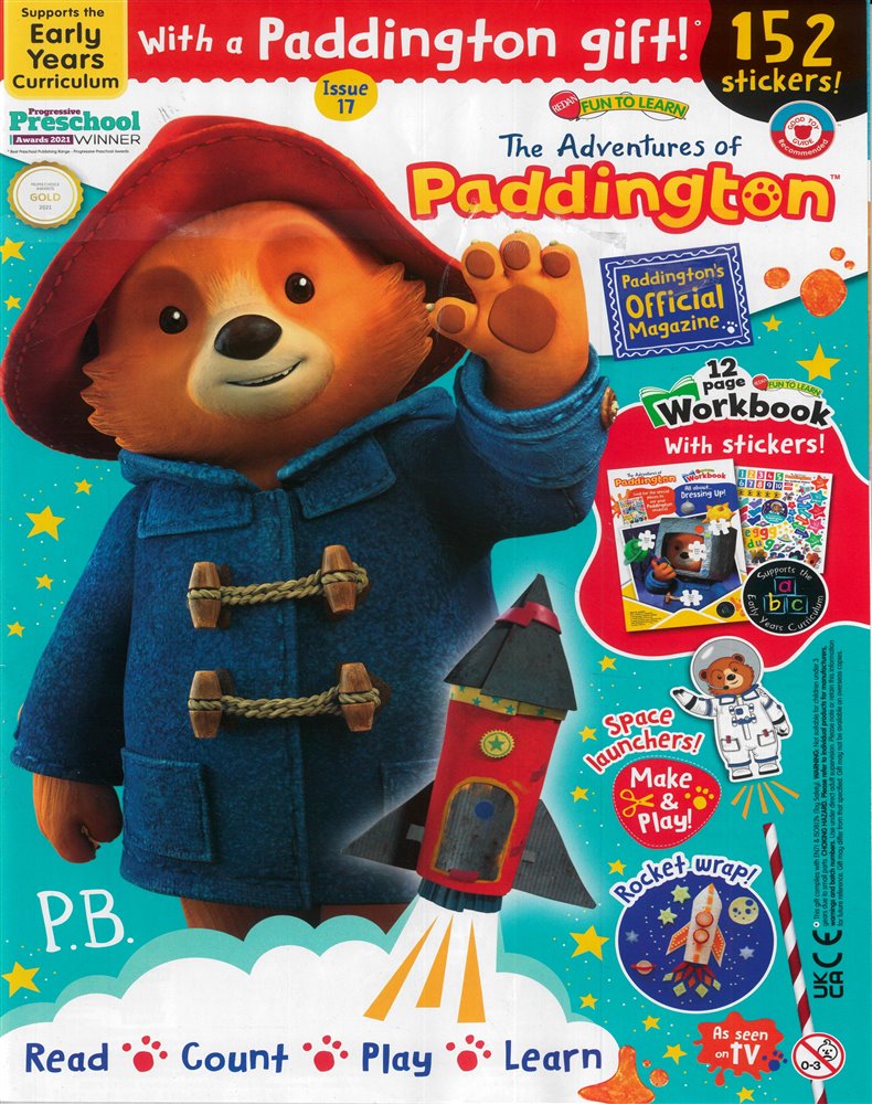 Fun to Learn Paddington Magazine Subscription