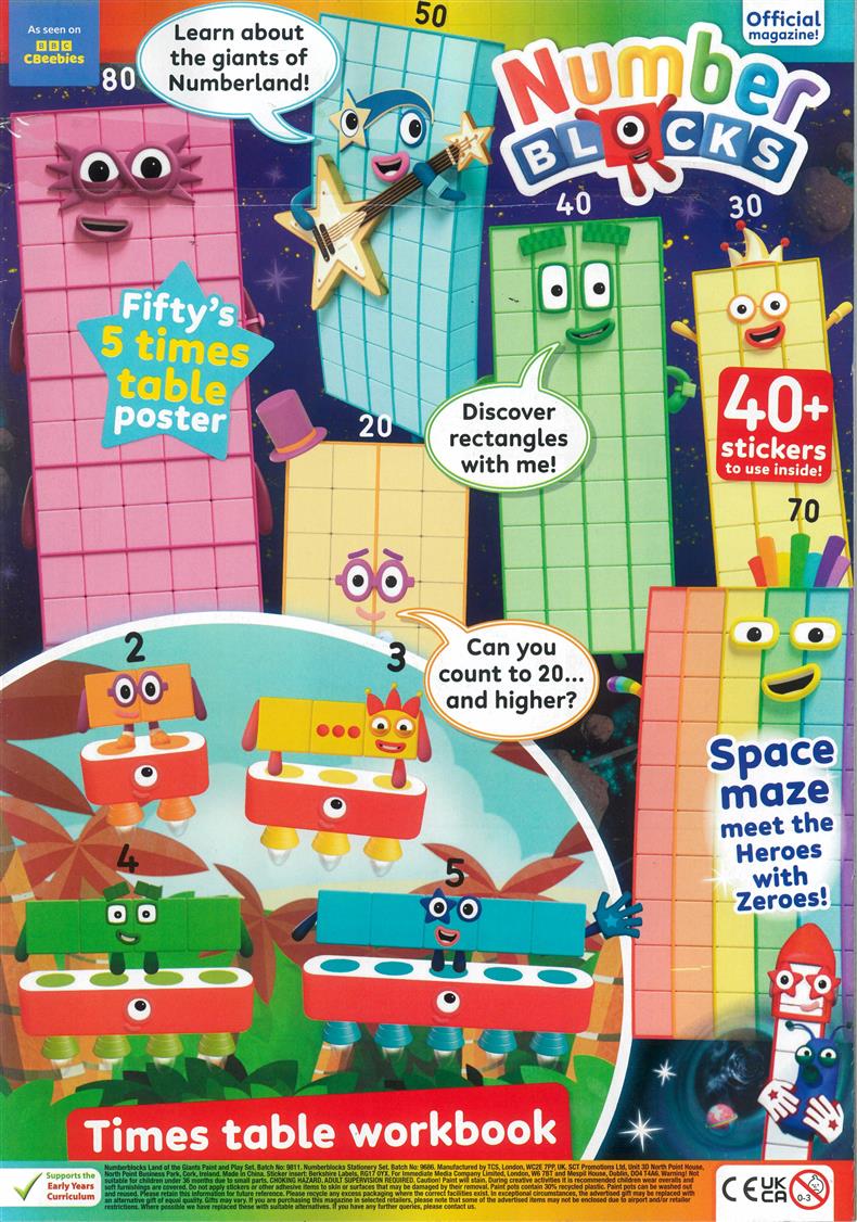 Numberblocks Learn To Count Three Is The Magic Number Numberblocks: