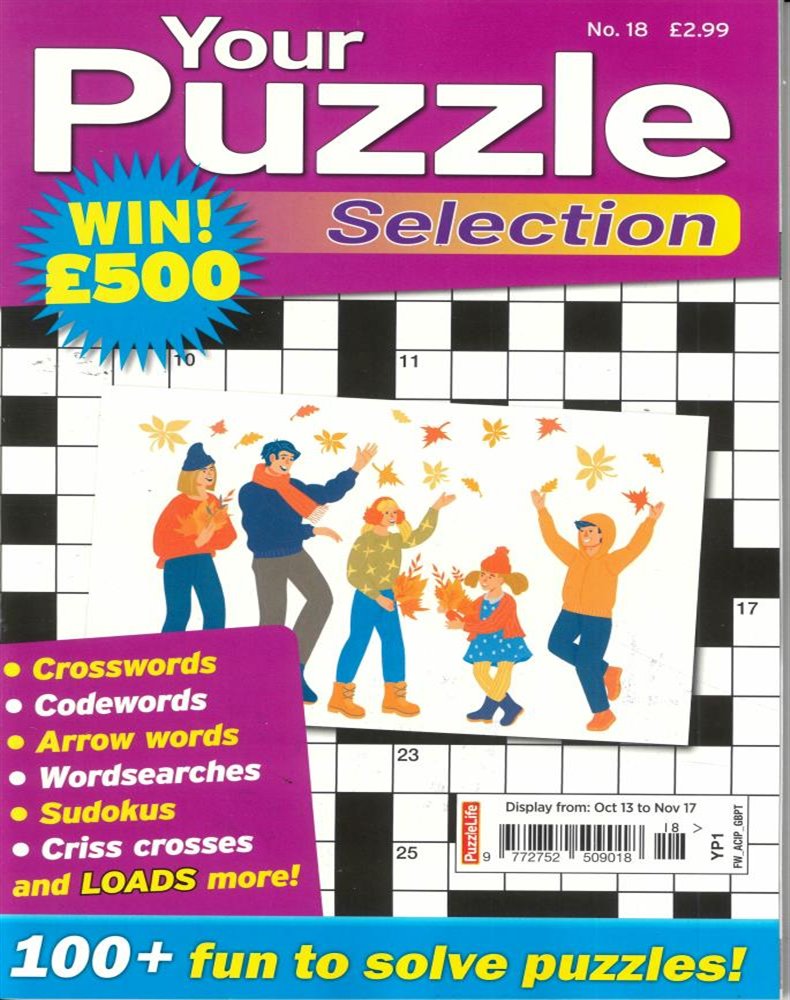 Your Puzzle Selection Magazine Subscritpion