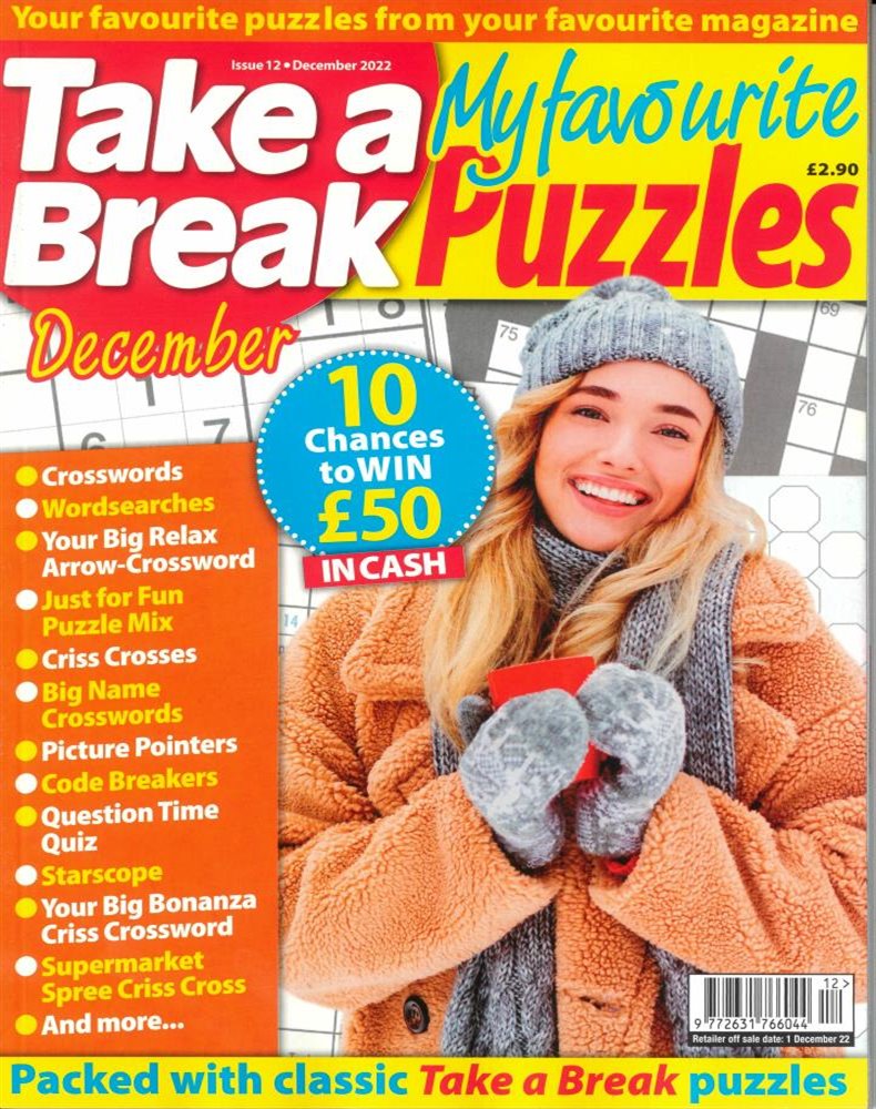 TAB My Favourite Puzzles Magazine Subscription