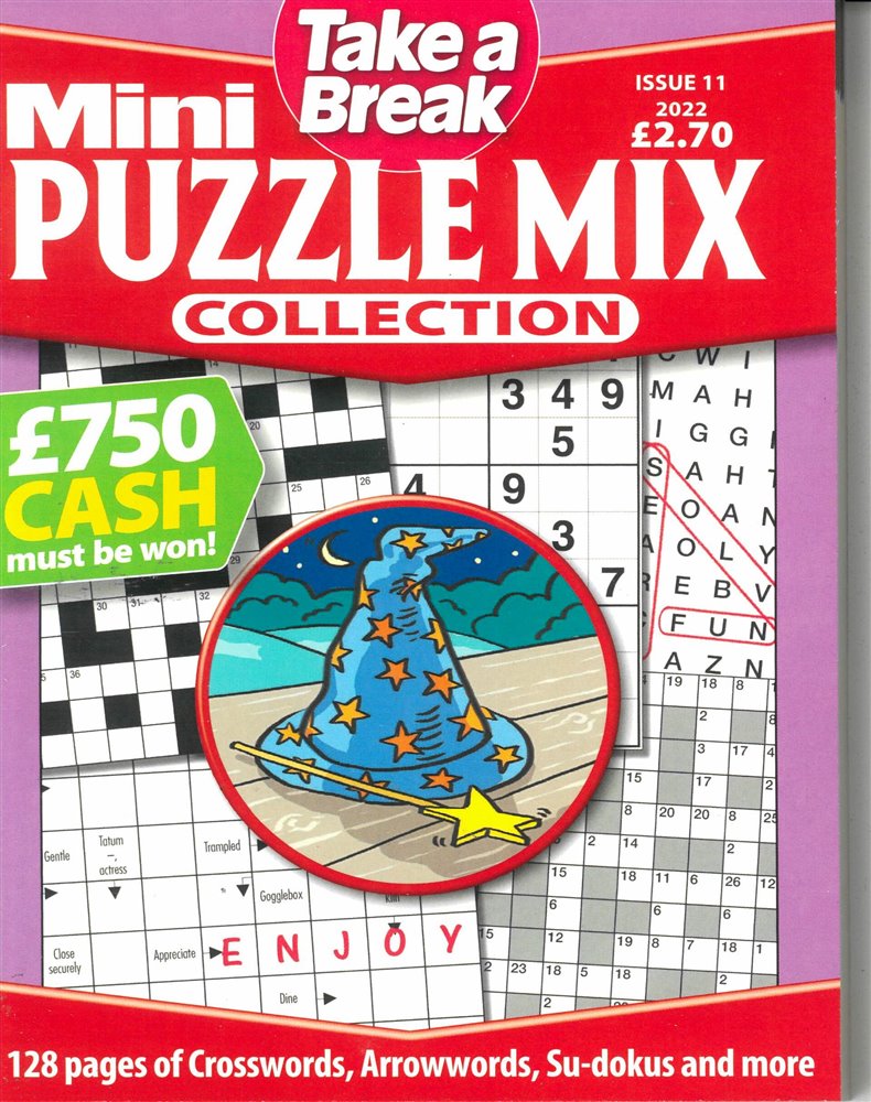 TAB Mini Puzzle Mix Collection Magazine Subscription