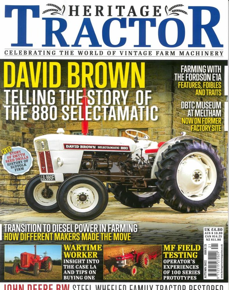 Heritage Tractor Magazine Susbcription