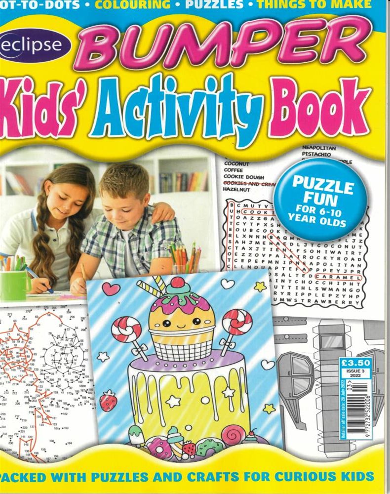 Eclipse Bumper Kids Activity Book Magazine Subscription