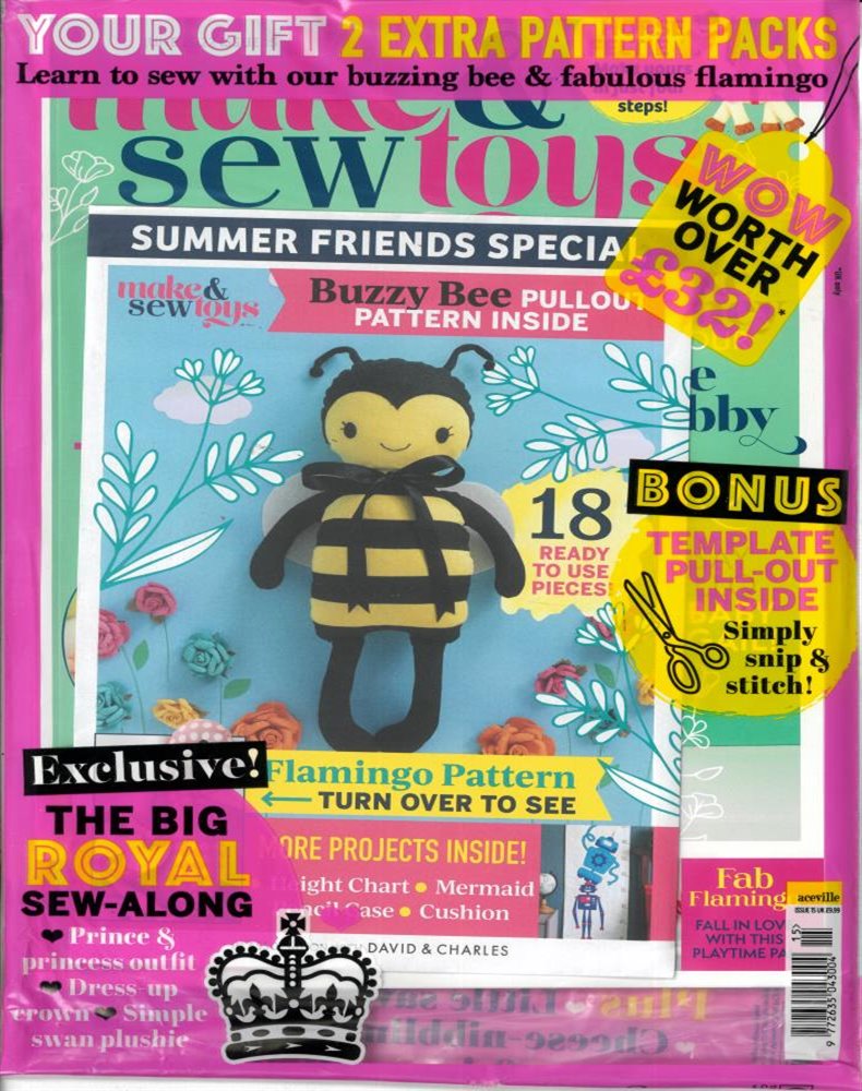 Make & Sew Toys Magazine Sunscription