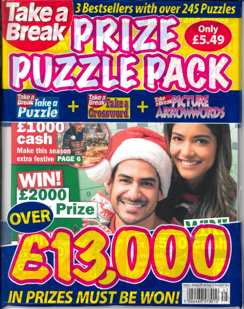 Take a Break Prize Puzzle Pack magazine subscription
