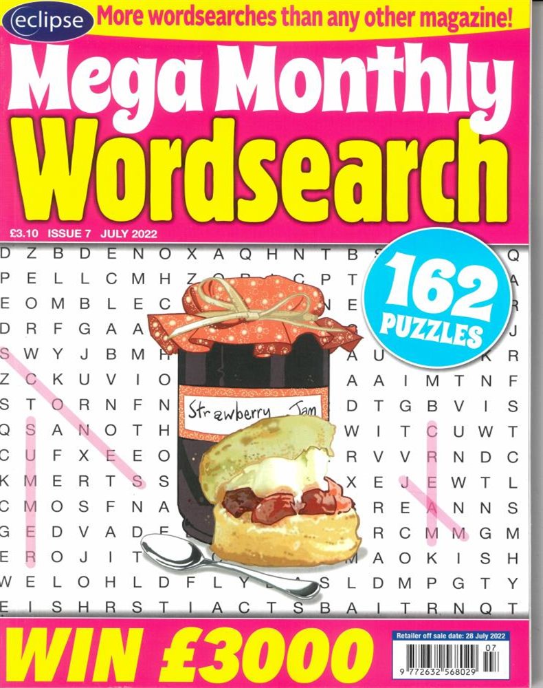 Eclipse Mega Monthly Wordsearch Subscription