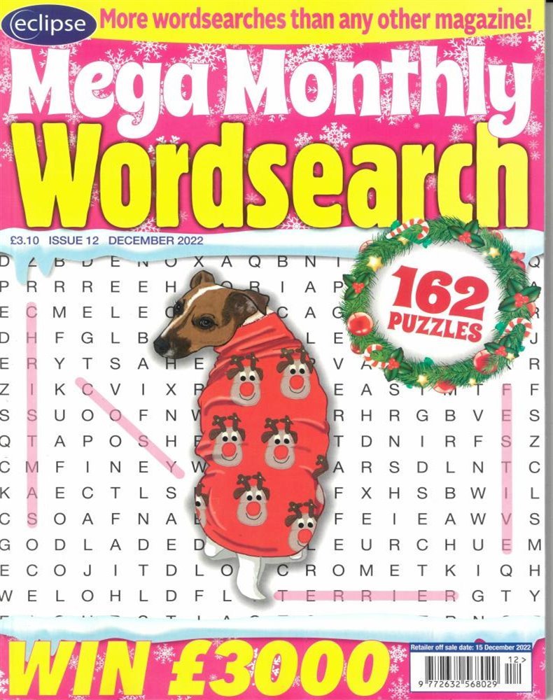 Eclipse Mega Monthly Wordsearch Subscription