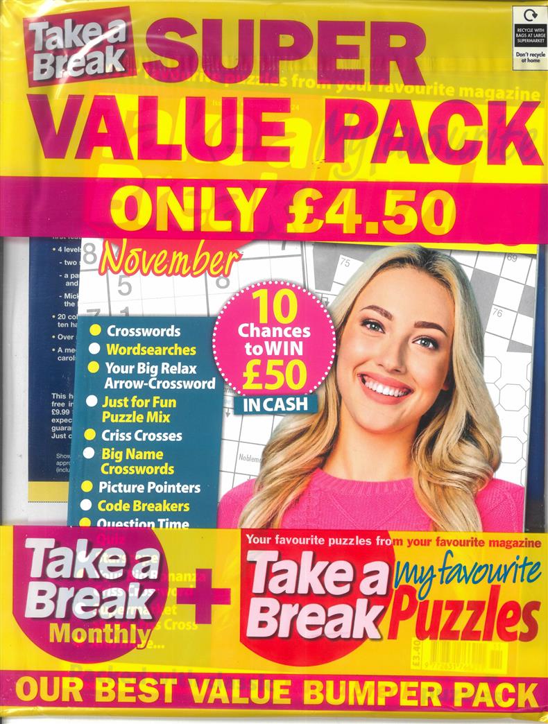 Take A Break Super Value Pack Magazine Subscription