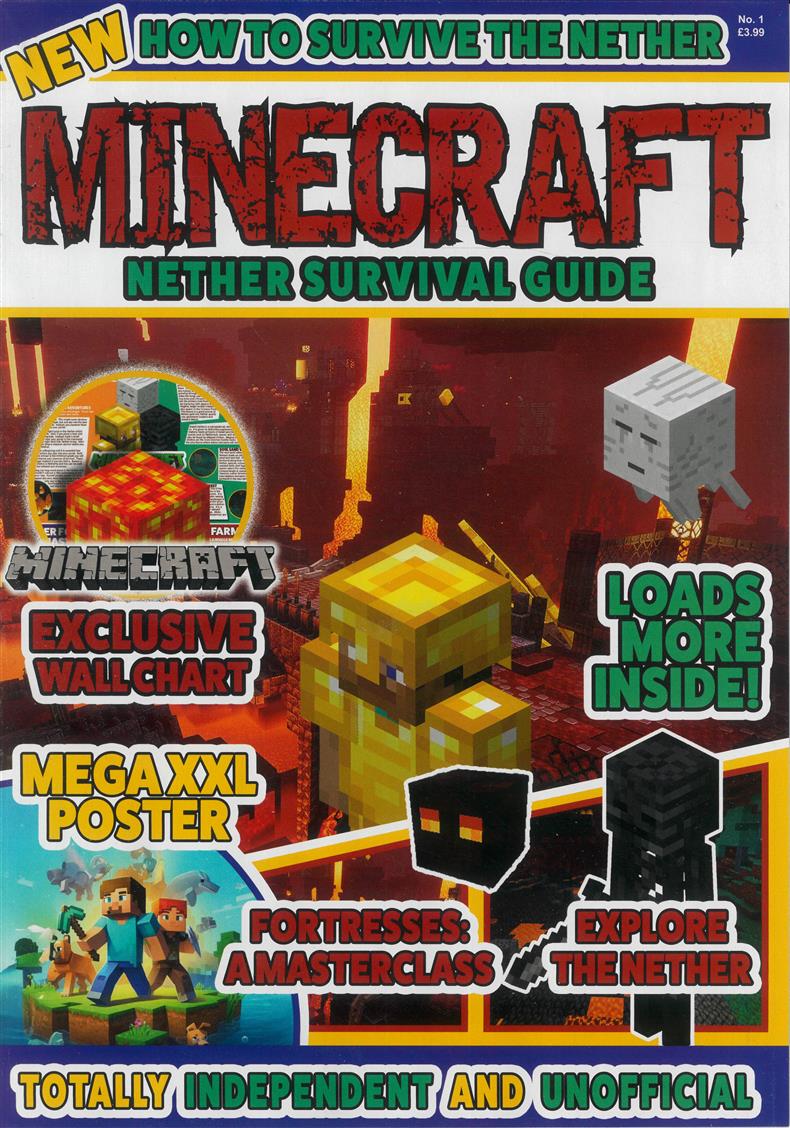 Minecraft Nether Survival Guide Magazine Subscription